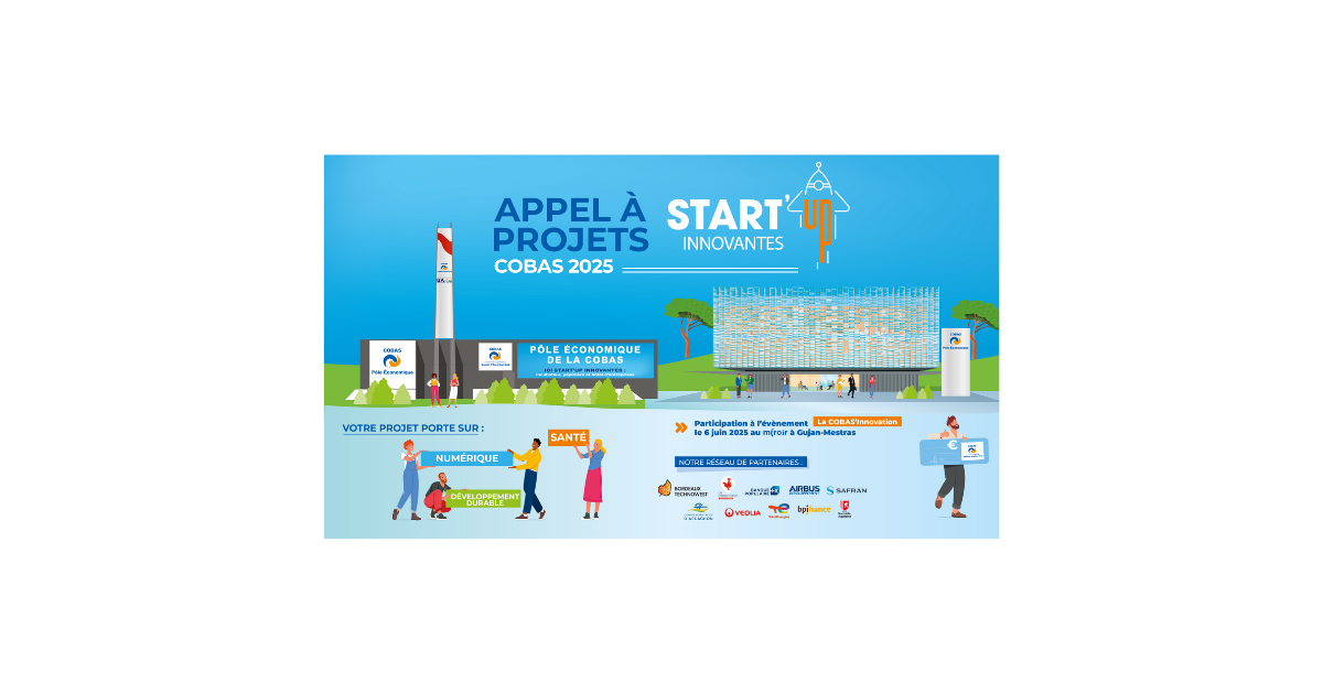 Appel à Projets Start’up innovantes COBAS 2025 - L'Agglo COBAS